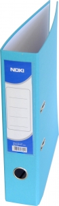 Registrator PVC normal 70mm, sa ojačanjem, A4 tirkiz Noki
