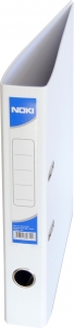 Registrator PVC uži 55mm, sa ojačanjem, A4 bela Noki