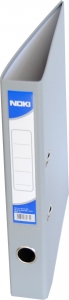 Registrator PVC uži 55mm, sa ojačanjem, A4 siva Noki