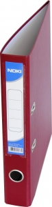 Registrator PVC uži 55mm, sa ojačanjem, A4 bordo Noki