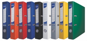 Registrator PVC uži 55mm, sa ojačanjem, A4 royal blue Noki