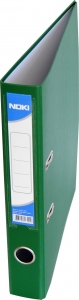 Registrator PVC uži 55mm, sa ojačanjem, A4 zelena Noki
