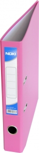 Registrator PVC uži 55mm, sa ojačanjem, A4 roze Noki