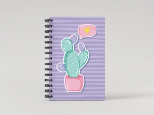 Sveska sa spiralom PASTEL A4 100 listova karo