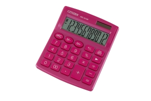 Stoni kalkulator CITIZEN SDC-812 color, 12 cifara roze Citizen