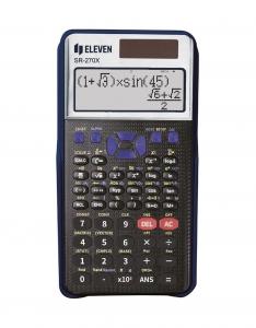 Tehnički kalkulator ELEVEN SR-270XE, 417 funkcija, 2-redni displej crna Eleven