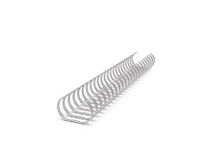 Žičane spirale 2:1, prečnik 1 1/8" = 28,5 mm, 23 prstena, pak 1/20 srebrna Renz