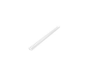 Žičane spirale 3:1, prečnik 1/4" = 6,9 mm, 34 prstena, pak 1/100 bela Renz