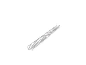 Žičane spirale 3:1, prečnik 7/16"" = 11,0 mm, 34 prstena, pak 1/100 srebrna Renz