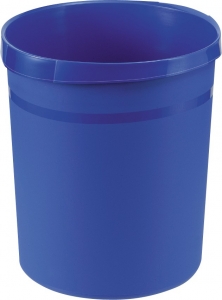 Korpa za otpatke 18l, okrugla plastična plava Han
