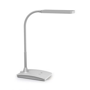 Stona lampa LED MAUL "pearly colour vario" sa dimerom srebrna MAUL