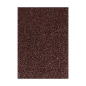 EVA pena A4 1/10 Glitter samolepljiva braon