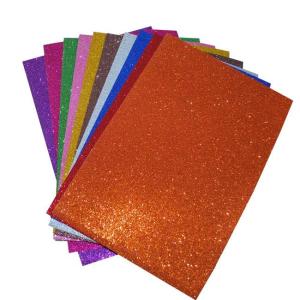 EVA pena A4 1/10 Glitter samolepljiva sortirano
