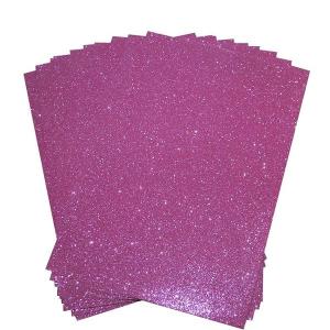 EVA pena A4 1/10 Glitter crvena