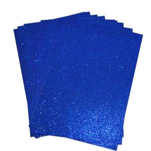 EVA pena A4 1/10 Glitter plava