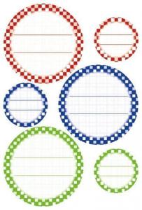 Stikeri VARIO KITCHEN LABELS FOR LID COLORFUL Herma