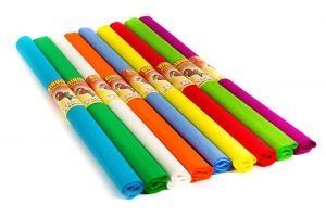 Krep papir 0,5x2m 1/1 bela Tymos