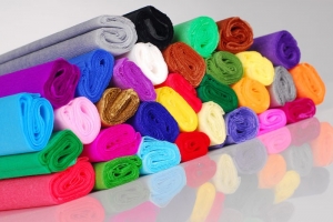 Krep papir 0,5x2m 1/1 nežno roze Solali