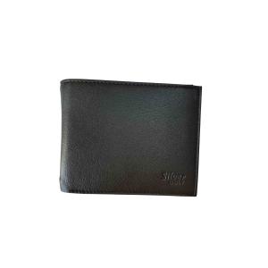 Novčanik kožni muški sa RFID zaštitom od glatke kože 9942 12x9,5x1,5 Silver coin položeni braon HJP