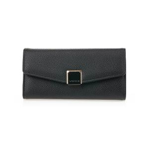 Novčanik ženski veci sa elegantnom kopcom 1432, 20×4×10 cm crna Verde