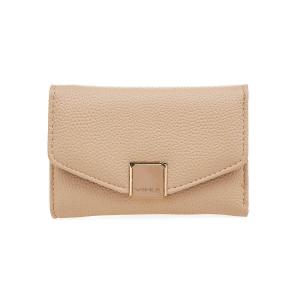 Novčanik ženski manji sa elegantnom kopcom 1433, 15×3×10.5 cm krem Verde