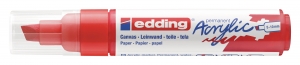 Akrilni marker E-5000 broad 5-10mm kosi vrh crvena Edding