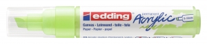 Akrilni marker E-5000 broad 5-10mm kosi vrh pastelno zelena Edding