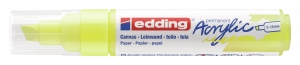 Akrilni marker E-5000 broad 5-10mm kosi vrh neon žuta Edding