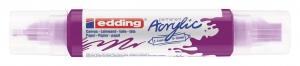 Akrilni marker E-5400 double-liner sa dva vrha borovnica Edding
