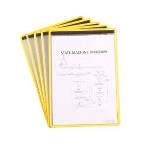 Ramovi za označavanje sa magnetom A4 pak. 1/5, Tarifold - Djois žuta Tarifold