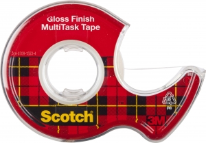 Lepljiva traka Scotch Crystal 600 na stalku, 19mm x 7,5m; 6-1975D Scotch