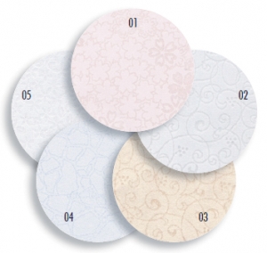 Filigrano, A4 format, pack 1/5, motiv loze, 80 gr/m2 bela Artoz