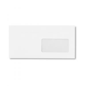 Koverat ameriken 110x230 mm, 80g, DP bela Zarfsan