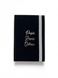 Notes A5 pliš, Poželi, zapiši, ostvari crna