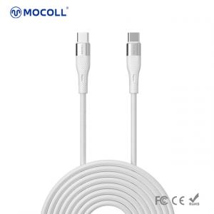 Kabl za brzo punjenje do 60W C-C, 1m bela Mocoll
