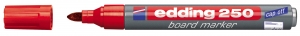 Marker za belu tablu E-250 1,5-3mm, cap-off crvena Edding