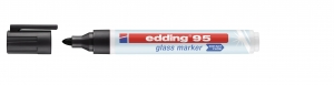 Marker za staklenu tablu E-95 1,5-3mm, zaobljeni crna Edding