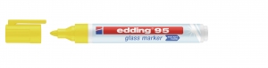 Marker za staklenu tablu E-95 1,5-3mm, zaobljeni žuta Edding