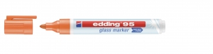 Marker za staklenu tablu E-95 1,5-3mm, zaobljeni narandžasta Edding