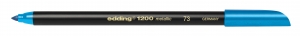 Flomasteri E-1200 1-3mm metalik plava Edding