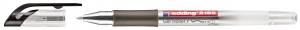 Gel roler E-2185 Crystaljelly 0,7mm crna Edding