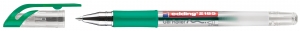 Gel roler E-2185 Crystaljelly 0,7mm zelena Edding