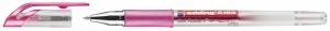 Gel roler E-2185 Crystaljelly 0,7mm bledo roze Edding
