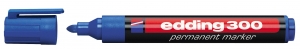 Marker permanent E-300 1,5-3mm, zaobljeni plava Edding