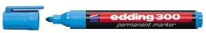 Marker permanent E-300 1,5-3mm, zaobljeni svetlo plava Edding