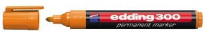 Marker permanent E-300 1,5-3mm, zaobljeni narandžasta Edding