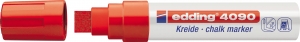 Marker za staklo CHALK MARKER E-4090 4-15mm crvena Edding