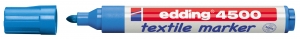 Vodootporni marker T-SHIRT E-4500 2-3mm svetlo plava Edding