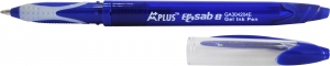 Izbrisivi gel roler 0,6 mm sa gumenim gripom GA304204E plava A Plus