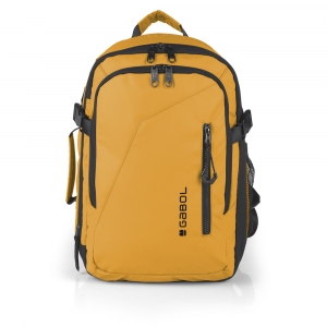Ranac putni za low cost sa 2 odeljka 25x40x20/23 cm 20/23l - 0,62kg Canada žuta Gabol